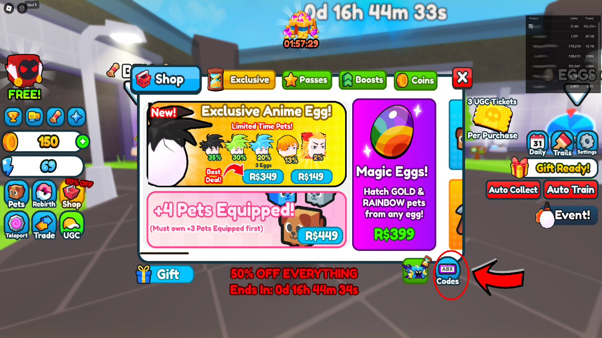 Power Fighting Simulator Codes - Gamepur