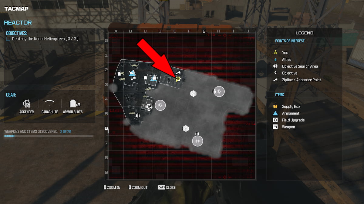 All Weapon & Item Locations for Reactor in CoD Modern Warfare 3 - Gamepur