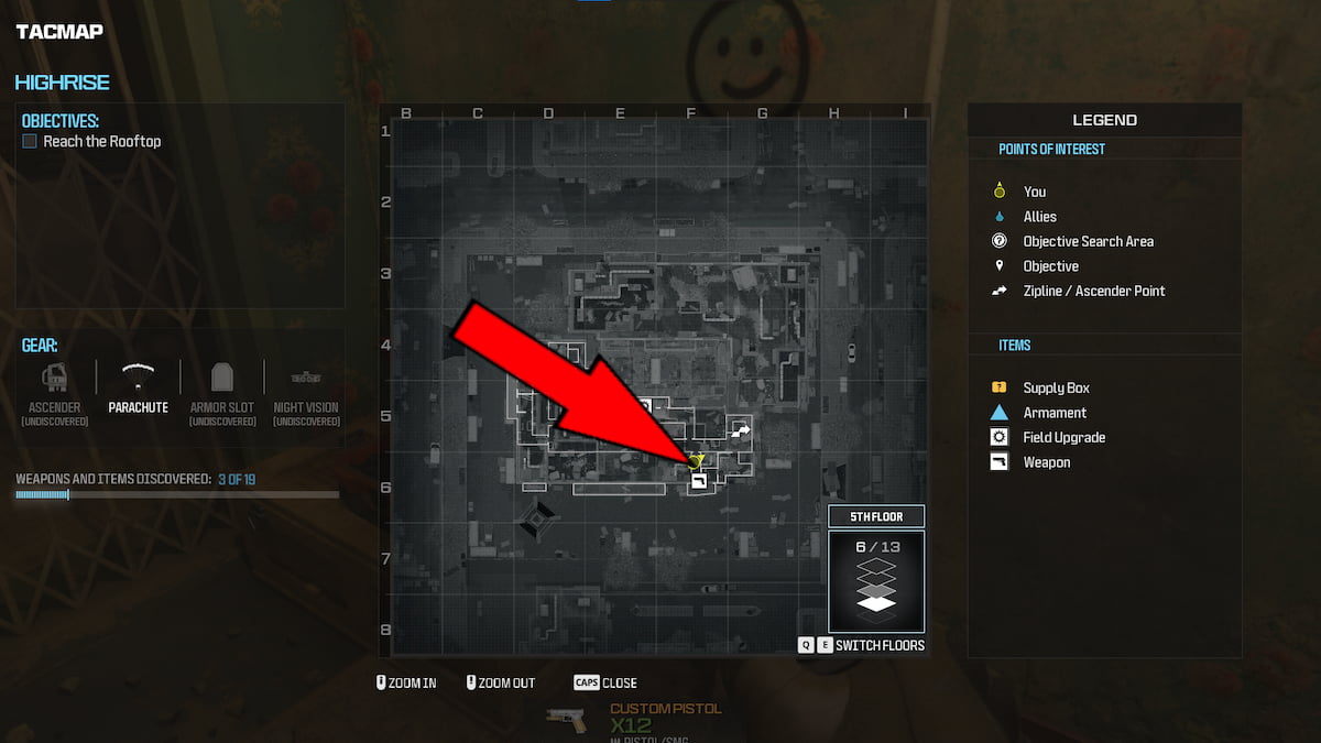 All Weapon & Item Locations for Highrise in CoD Modern Warfare 3 - Gamepur