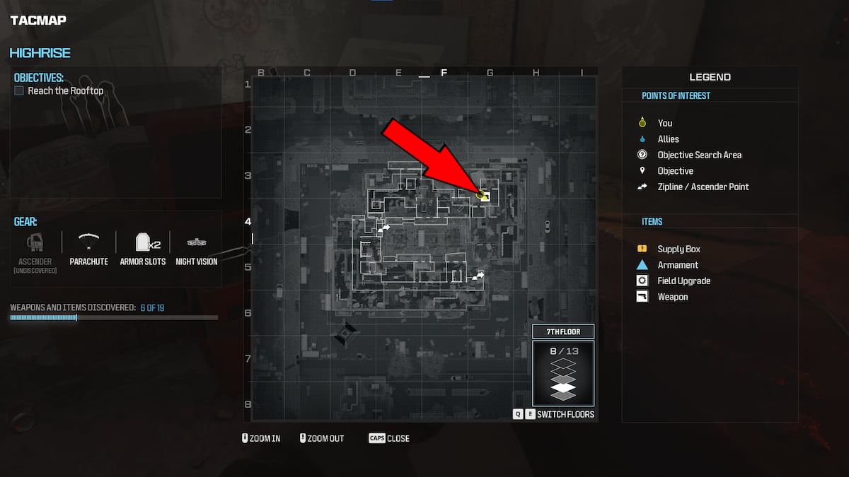 All Weapon & Item Locations for Highrise in CoD Modern Warfare 3 - Gamepur