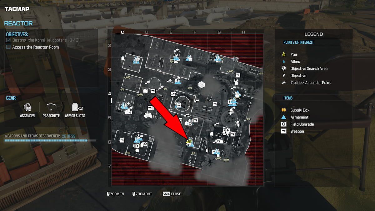 All Weapon & Item Locations for Reactor in CoD Modern Warfare 3 - Gamepur