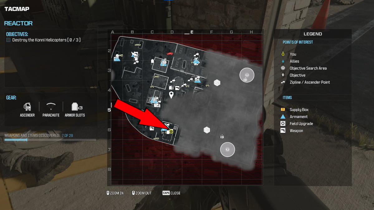 All Weapon & Item Locations for Reactor in CoD Modern Warfare 3 - Gamepur