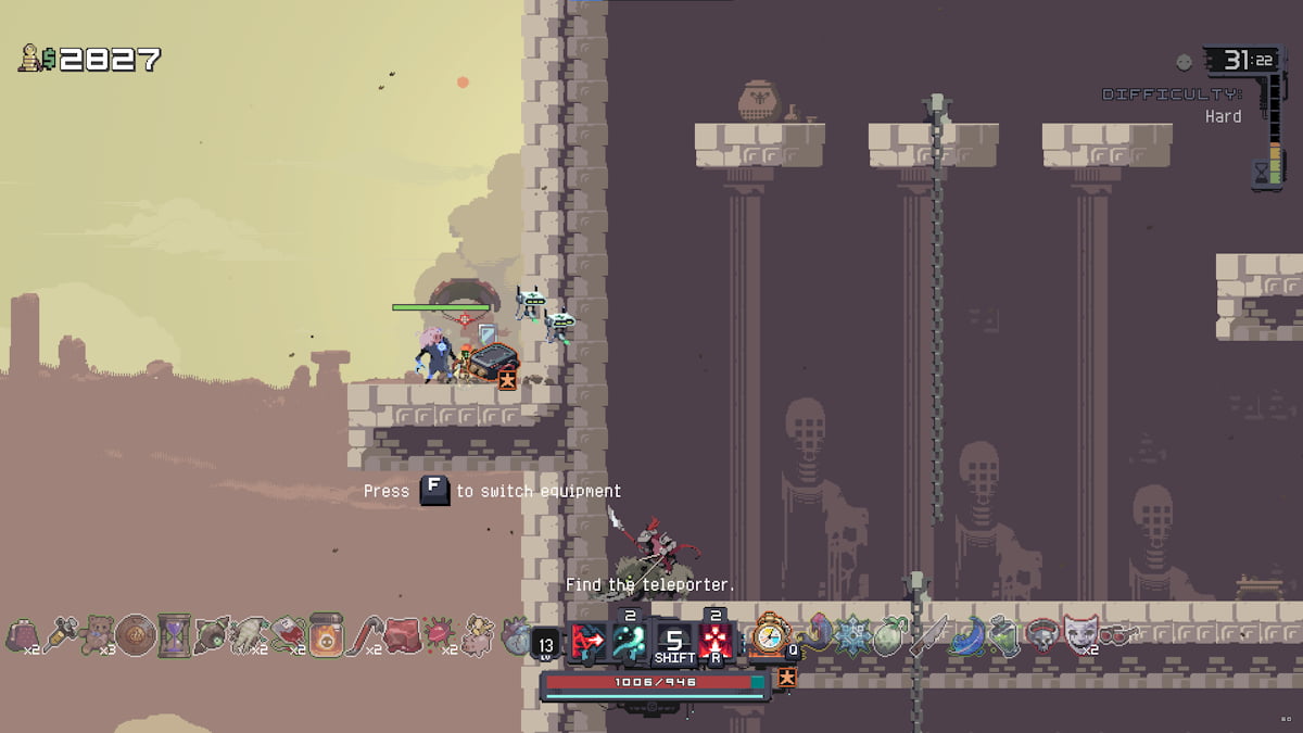 How To Use The Strange Battery In Risk of Rain Returns - Gamepur