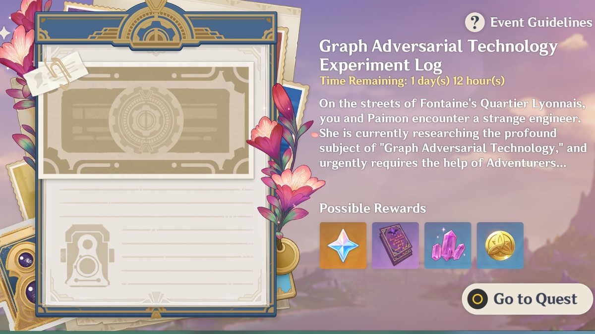 Genshin Impact Graph Adversarial Technology Event Guide - Gamepur