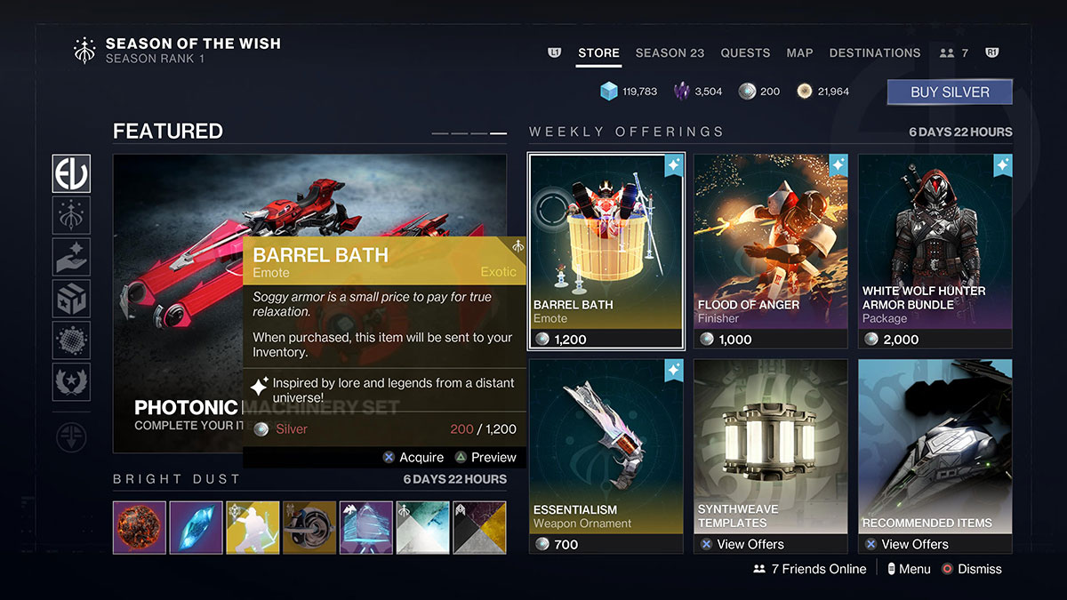 Как получить эмоцию Геральта «Ванна» в Destiny 2 - NexusMoD.RU