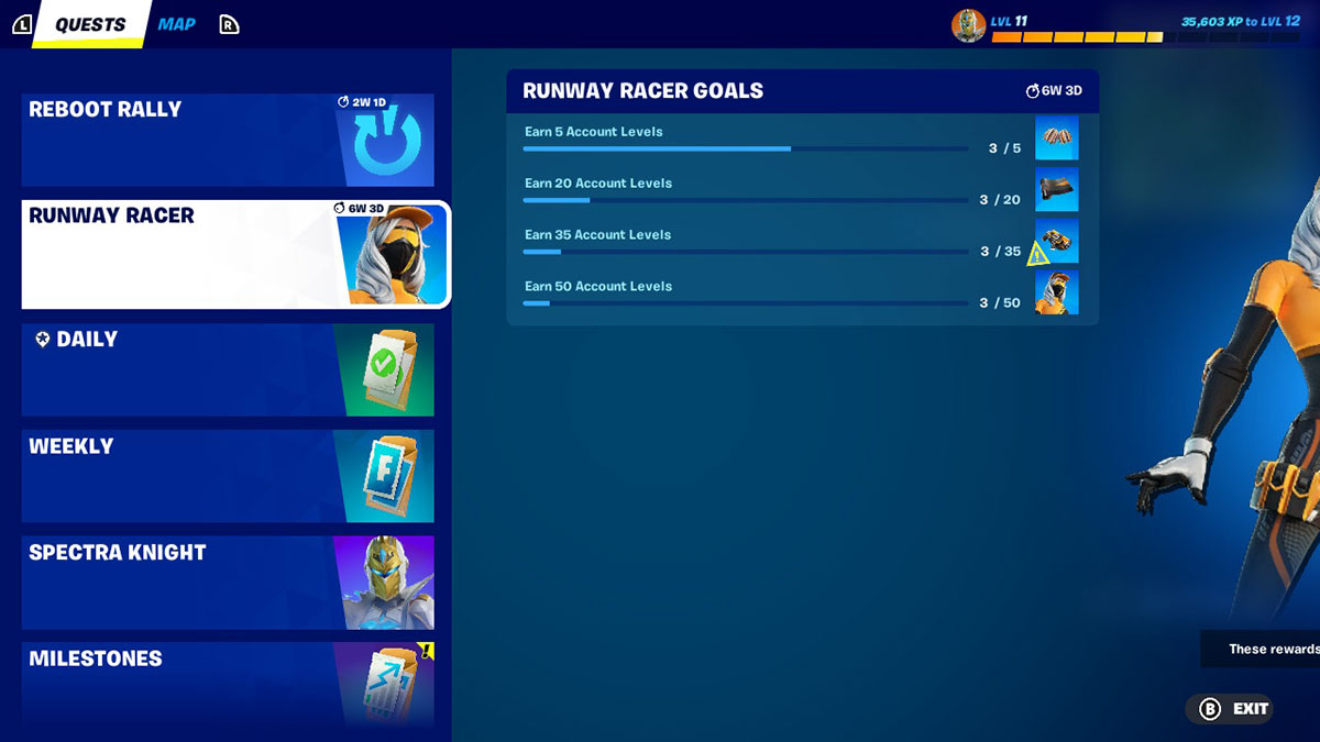 Fastest Way To Unlock Free Runaway Racer Skin In Fortnite
