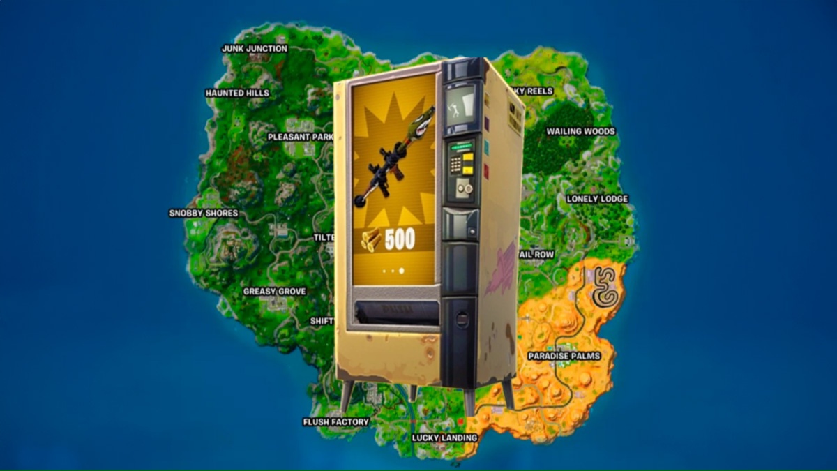 All Vending Machine Locations In Fortnite OG Season - Gamepur