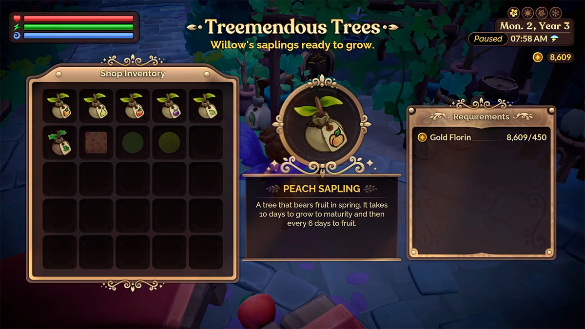 Fruit Trees in Fae Farm: How to Unlock More Fruits & All Fruit Hybrids ...