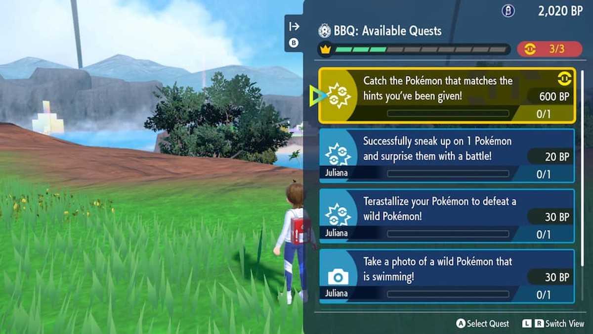 How To Get Blueberry Quests In Pokemon Scarlet & Violet: BBQ Points ...
