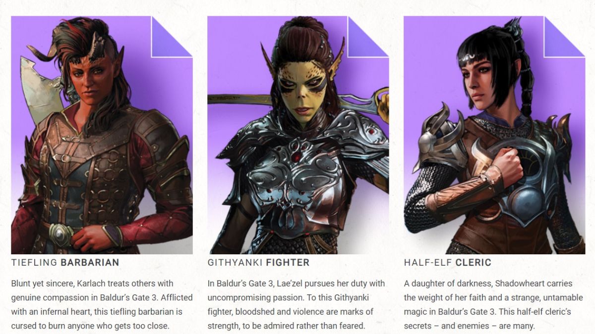 How to Get the Official D&D Baldur's Gate 3 Character Sheets - Gamepur