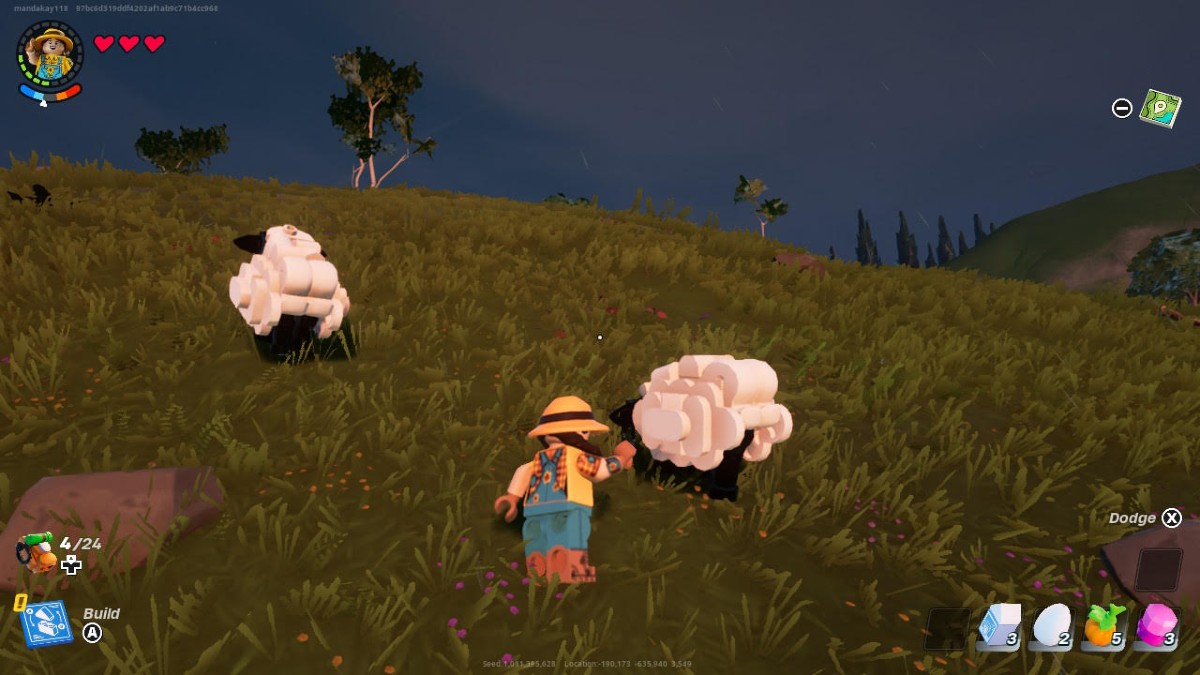 All Docile Animals In LEGO Fortnite: How To Pet & All Gifts