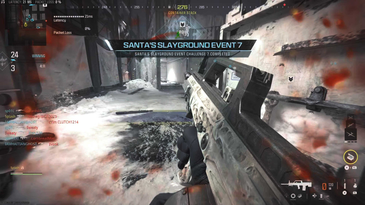How to Complete All Santa's Slayground Challenges in MW3 & Warzone ...