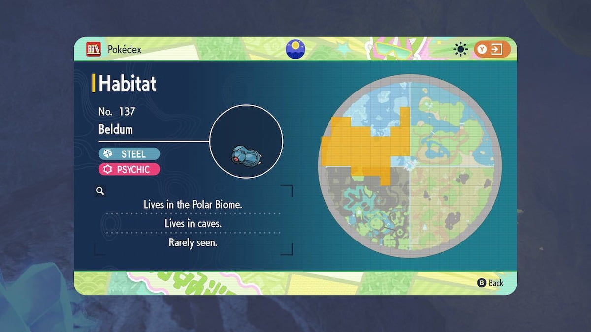 How to Find Beldum in Pokémon Scarlet and Violet The Indigo Disk DLC ...