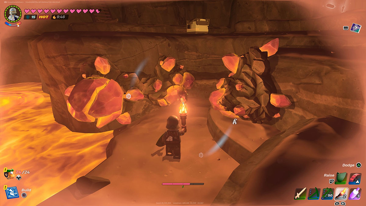 Where To Find Brightcore In LEGO Fortnite