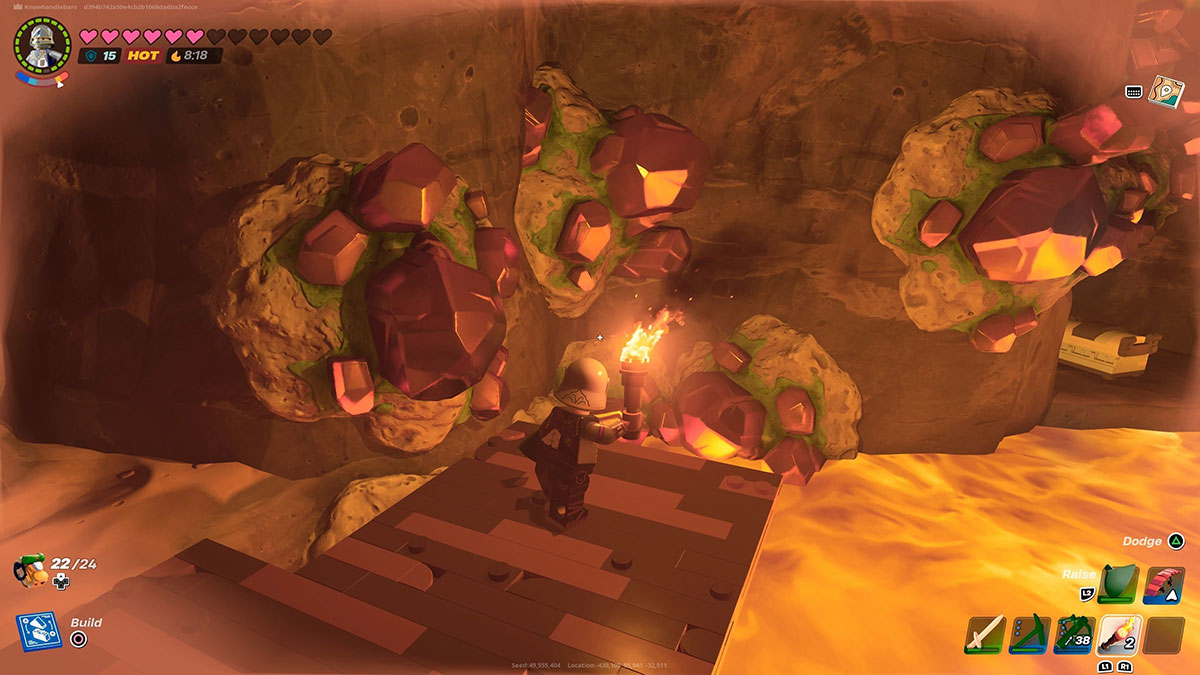 Where To Find Copper & How To Craft Copper Bars In LEGO Fortnite