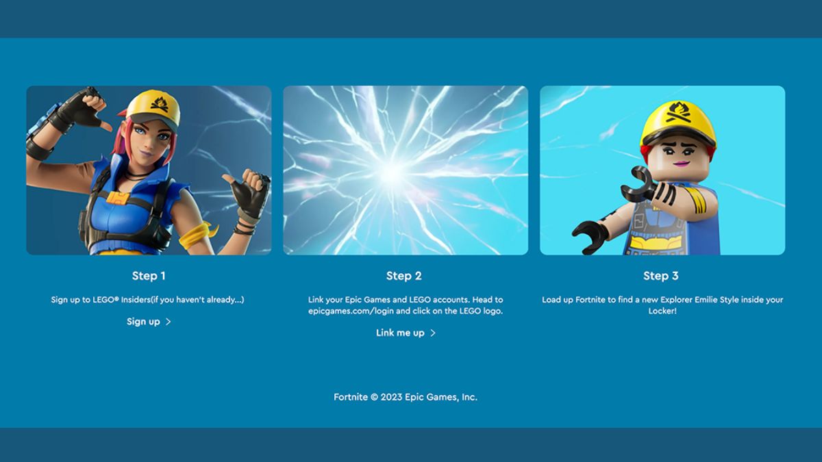 How to Get the Free Lego Insider Fortnite Skin Explorer Emilie