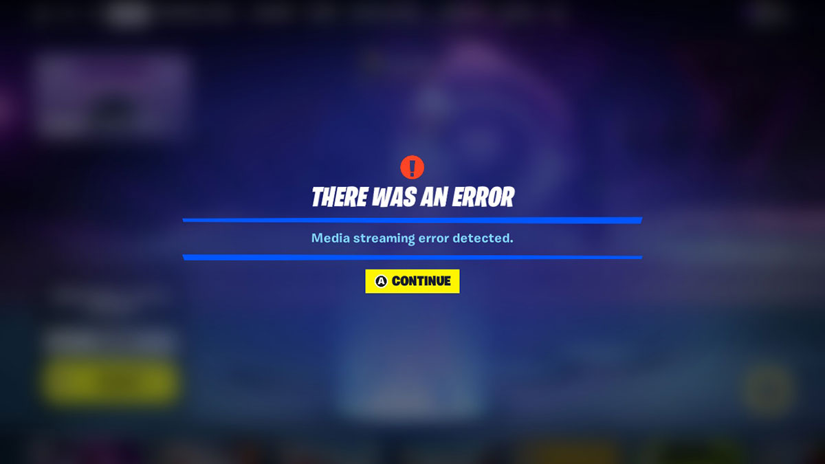 How to Fix the Media Streaming Error in Fortnite Festival