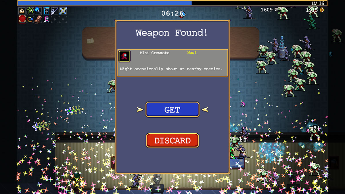 How to Unlock All New Items in Vampire Survivors: Emergency Meeting