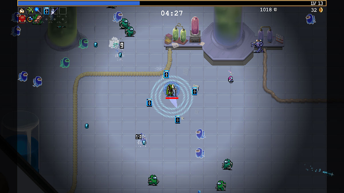 How to Unlock All New Items in Vampire Survivors: Emergency Meeting