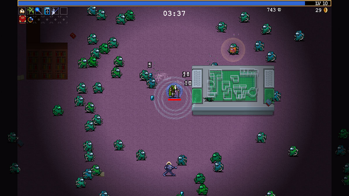 How to Unlock All New Items in Vampire Survivors: Emergency Meeting