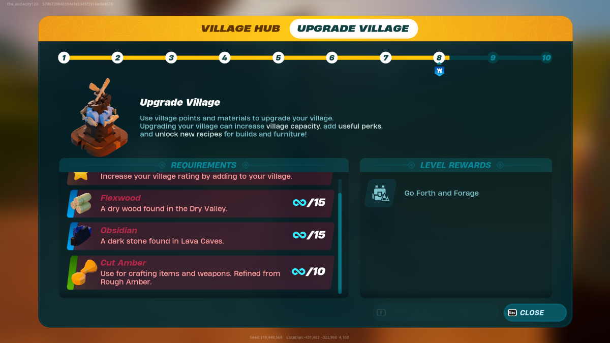 All LEGO Fortnite Village Tiers, Bonuses, & Upgrade Costs - Gamepur