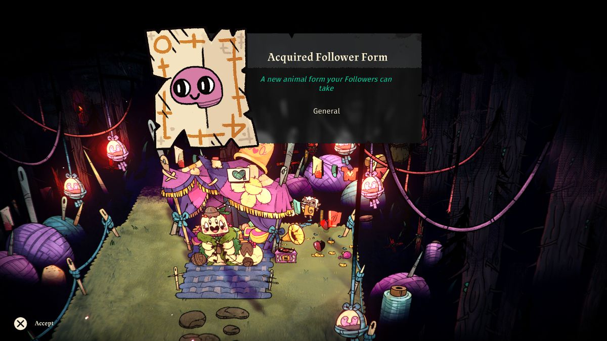 How to Get Worm as a Follower in Cult of the Lamb - Gamepur