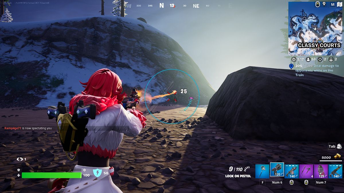 How To Get the Lock on Pistol in Fortnite (& Top Tips When Using It ...