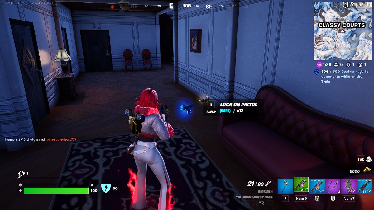 How To Get the Lock on Pistol in Fortnite (& Top Tips When Using It ...