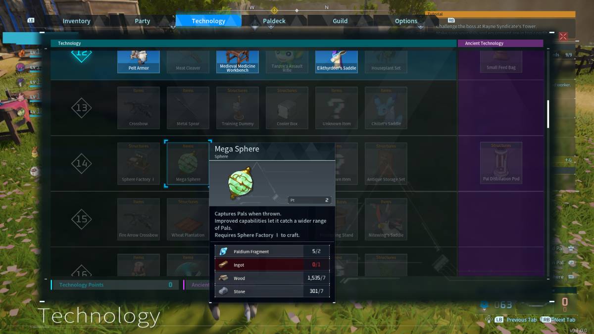 All Pal Sphere Types & How To Craft Them - Gamepur