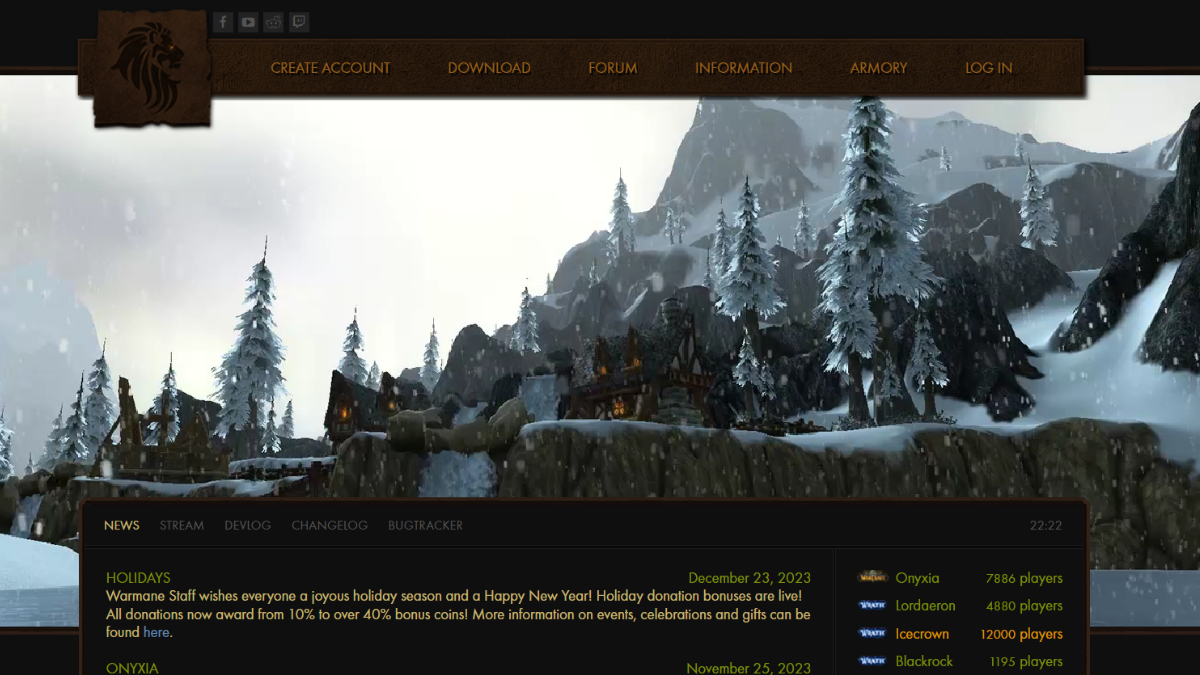 Top 10 Largest WoW Private Servers - Gamepur