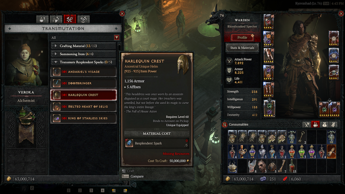 How to Craft Uber Uniques in Diablo 4 - Gamepur