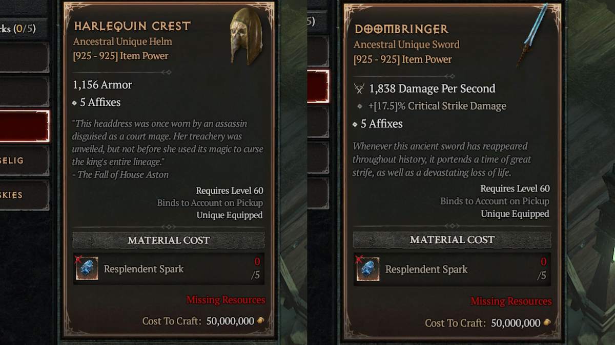 How to Craft Uber Uniques in Diablo 4 - Gamepur