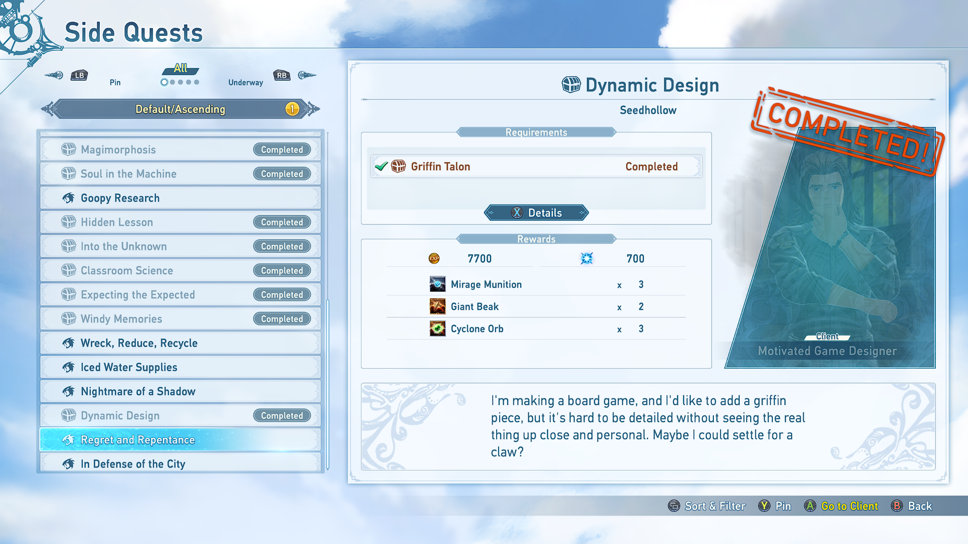 All Seedhollow Side Quests in Granblue Fantasy: Relink & How to ...