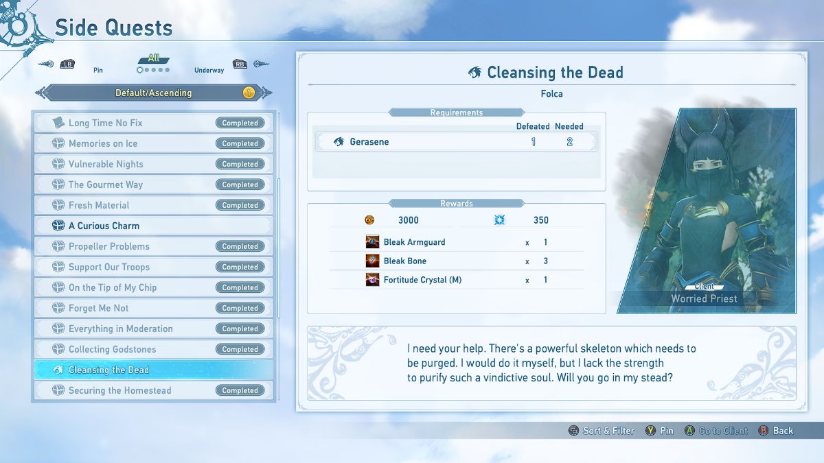 How to Complete All Folca Side Quests in Granblue Fantasy: Relink - Gamepur