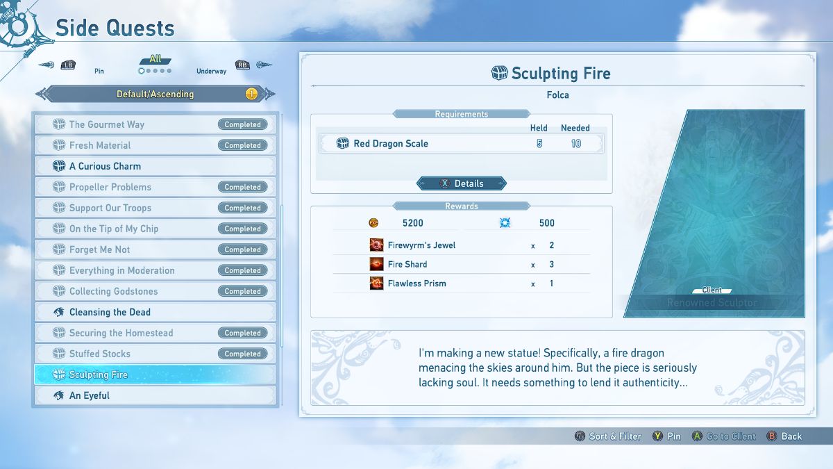 How to Complete All Folca Side Quests in Granblue Fantasy: Relink - Gamepur