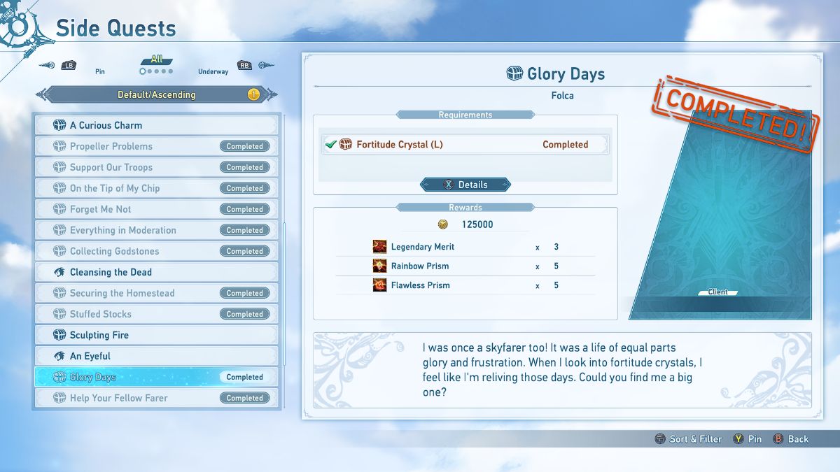How to Complete All Folca Side Quests in Granblue Fantasy: Relink - Gamepur