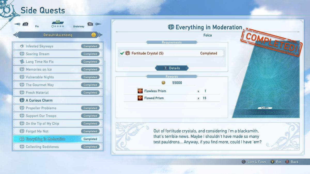How to Complete All Folca Side Quests in Granblue Fantasy: Relink - Gamepur