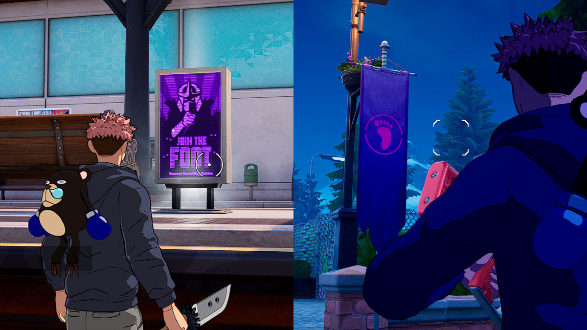 How to Reprogram & Destroy Holo Foot Clan Recruitment Posters in ...