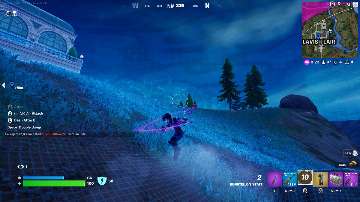 How to Spin Degrees While Airborne And On Foot in Fortnite TMNT - Gamepur