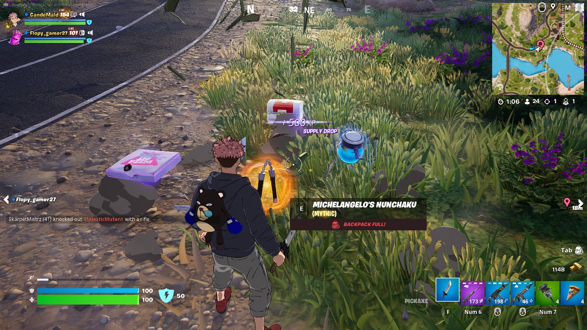 How to Get and Use All Ninja Turtles Weapons in Fortnite - Gamepur