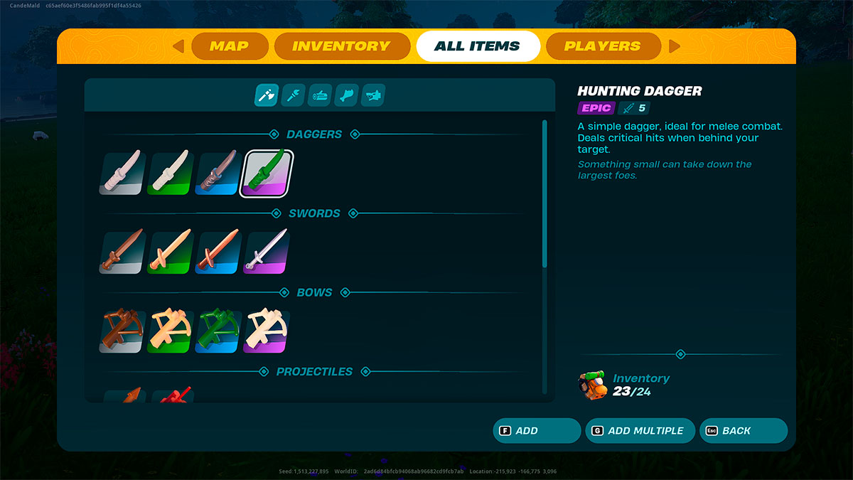 How to Unlock & Craft a Hunting Dagger in LEGO Fortnite - Gamepur