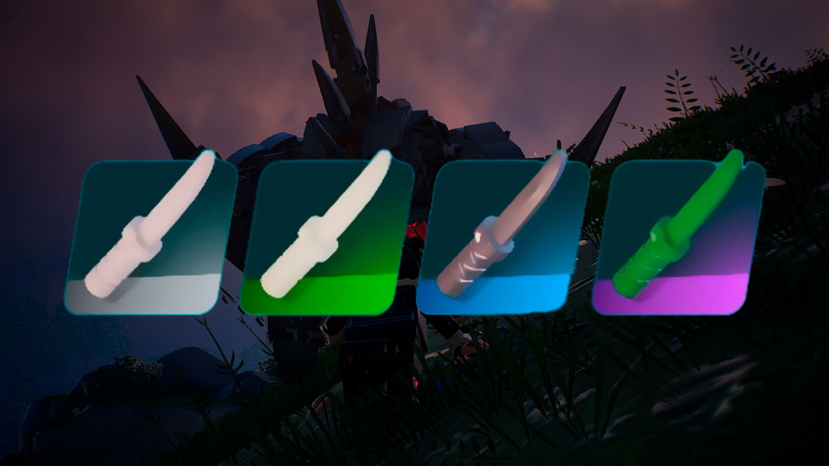 How to Unlock & Craft a Hunting Dagger in LEGO Fortnite - Gamepur