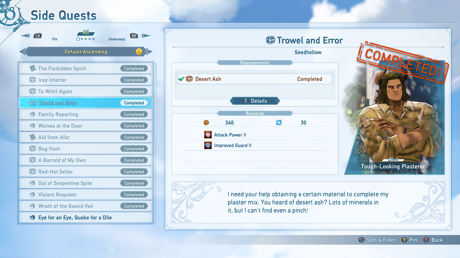 All Seedhollow Side Quests in Granblue Fantasy: Relink & How to Complete Them - Gamepur