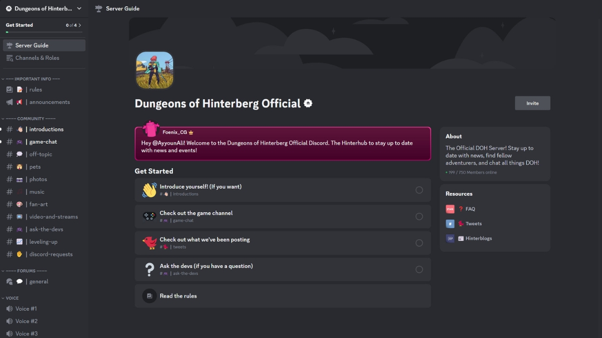 Dungeons Of Hinterberg Discord Link - Gamepur