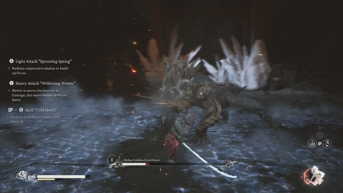 Black Myth Wukong: Bishui Golden-Eyed Beast Boss Fight Guide - Gamepur