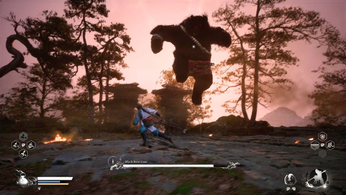 How To Beat Black Bear Guai In Black Myth Wukong - Gamepur