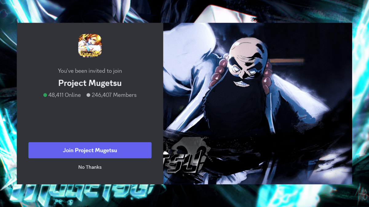 Project Mugetsu Trello Link And Discord Server (August 2024) - Gamepur