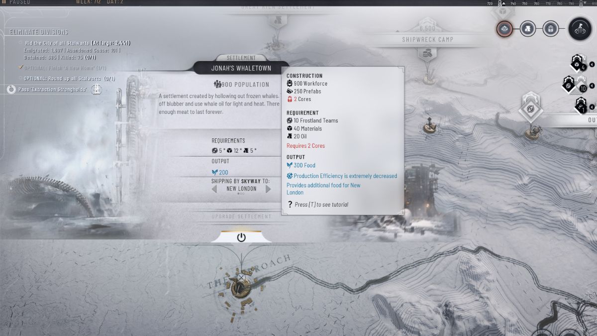Frostpunk 2: How To Get Infinite Resources [Heat, Food, Materials] - Gamepur