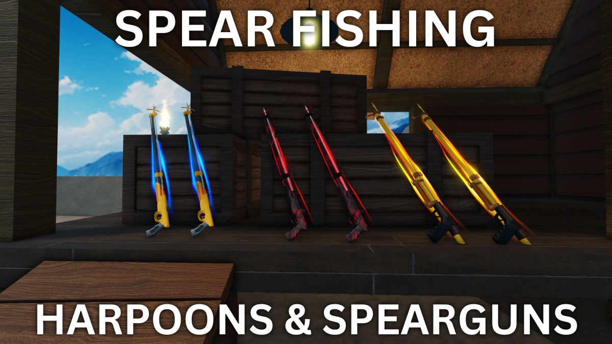 Spear Fishing: All Harpoons & Spearguns & Best Progression - Gamepur
