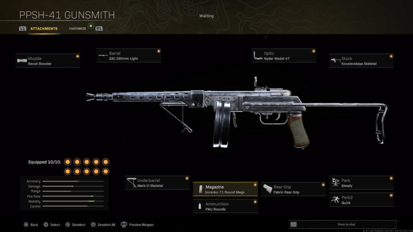 Best PPSH-41 loadout in Call of Duty: Vanguard and Warzone Pacific ...